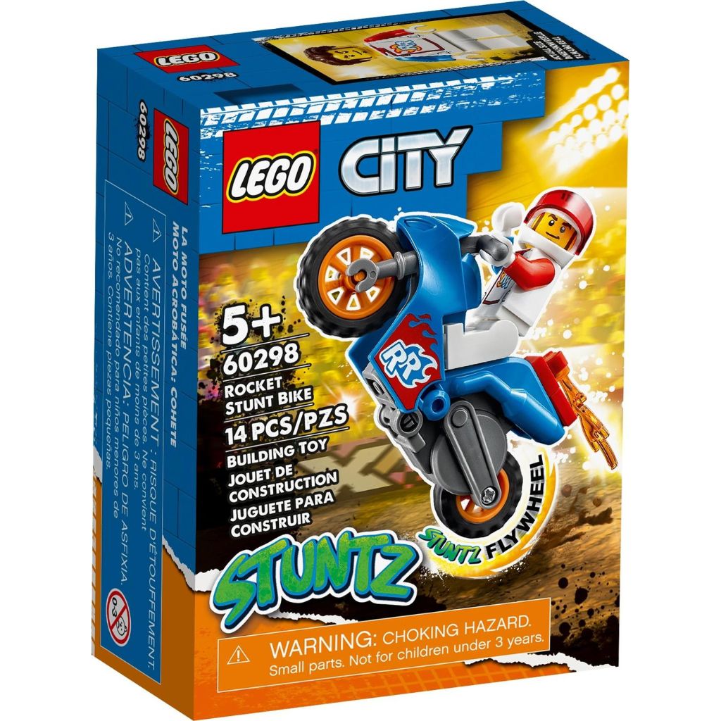 Lodër Lego City Biçikletë me raketa - Hamleys