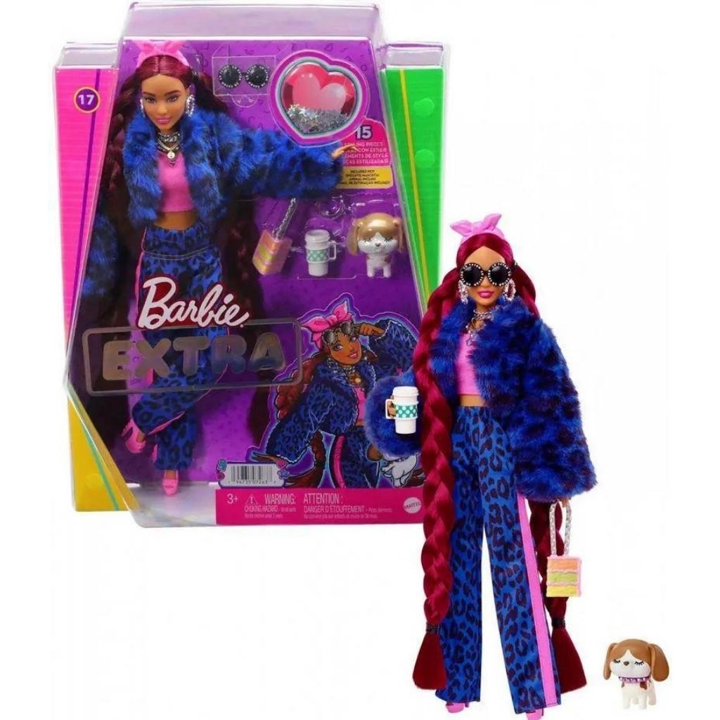 Barbie Extra me pellush blu - Hamleys