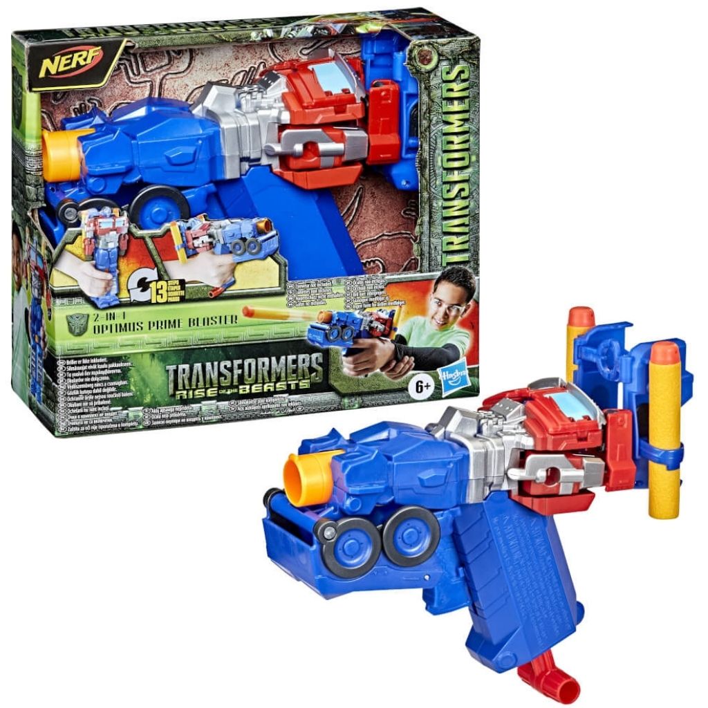 Pistoletë Nerf Transformers- Optimus Prime - Hamleys
