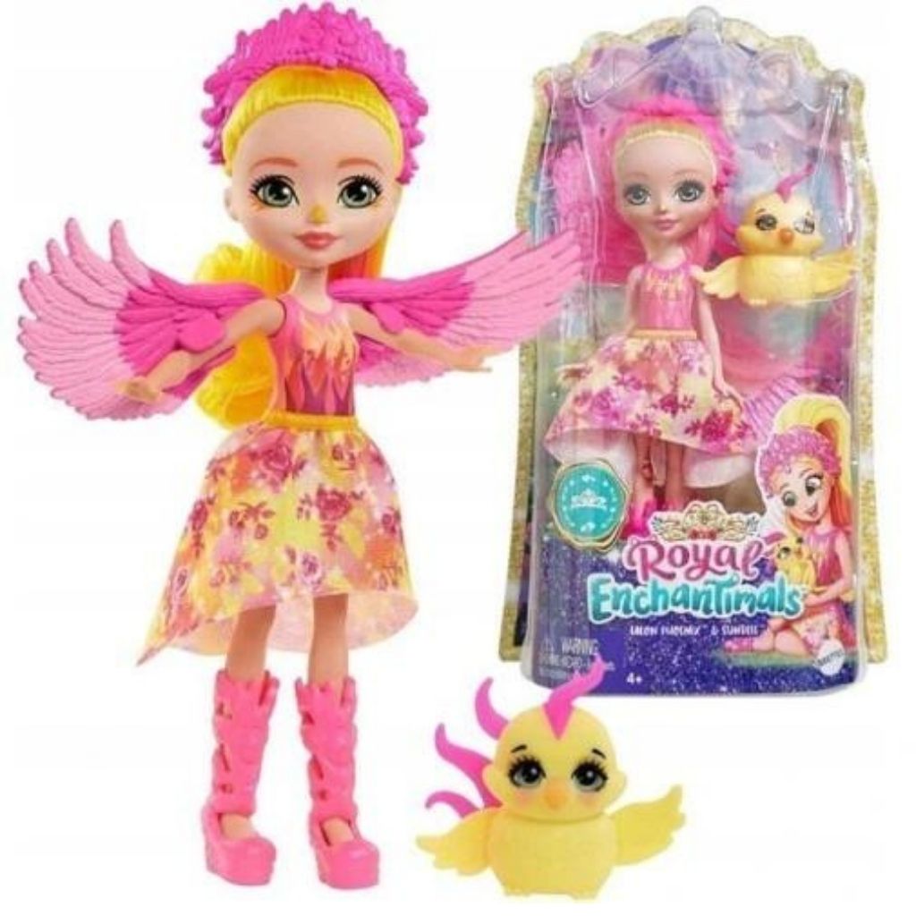 Kukull Enchantimals Falon Phoenix dhe Sunrise - Hamleys