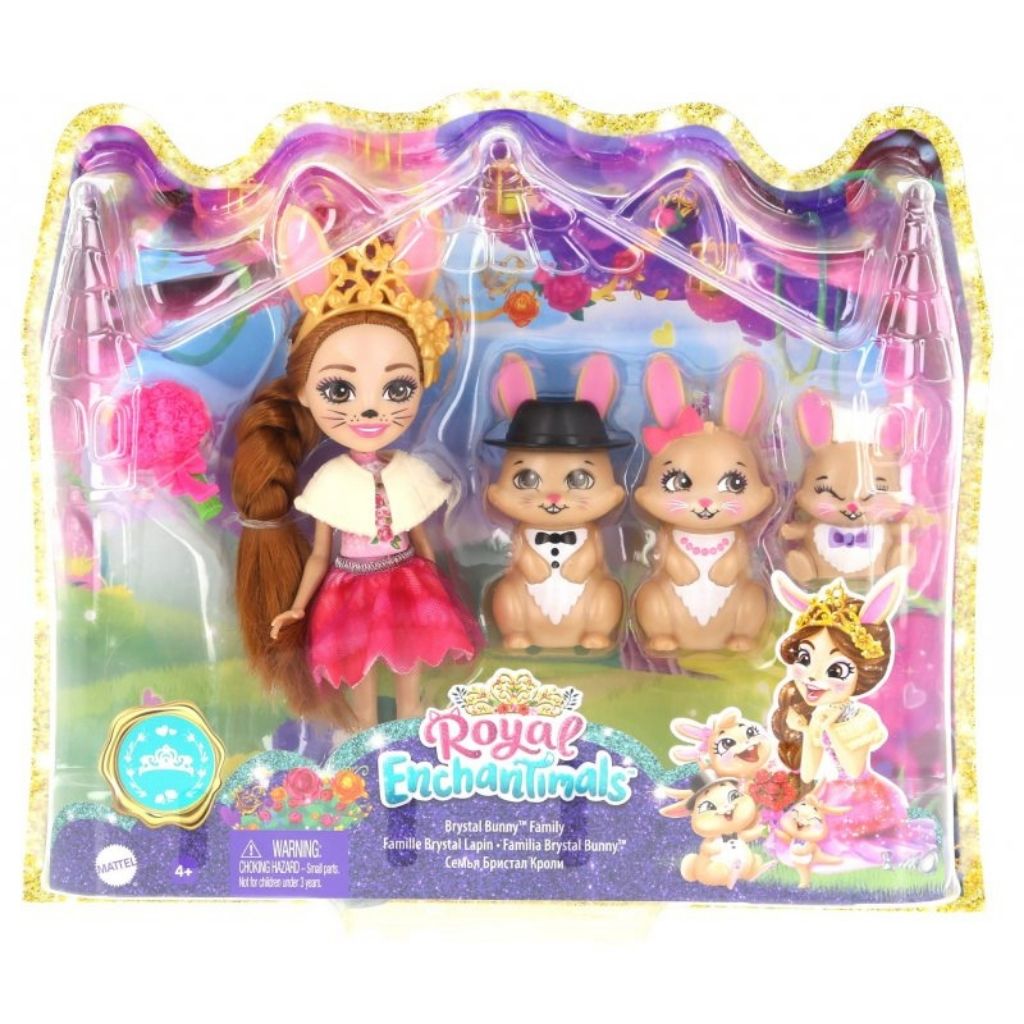 Enchantimals- Familja Brystal Bunny - Hamleys