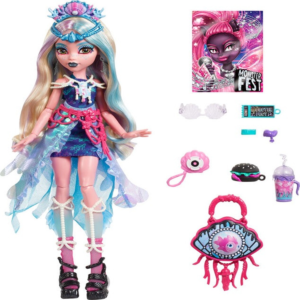 Kukull Monster High- Laguna Blu - Hamleys