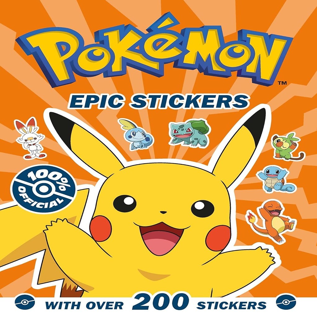 Pokemon Epic Sticker - Hamleys