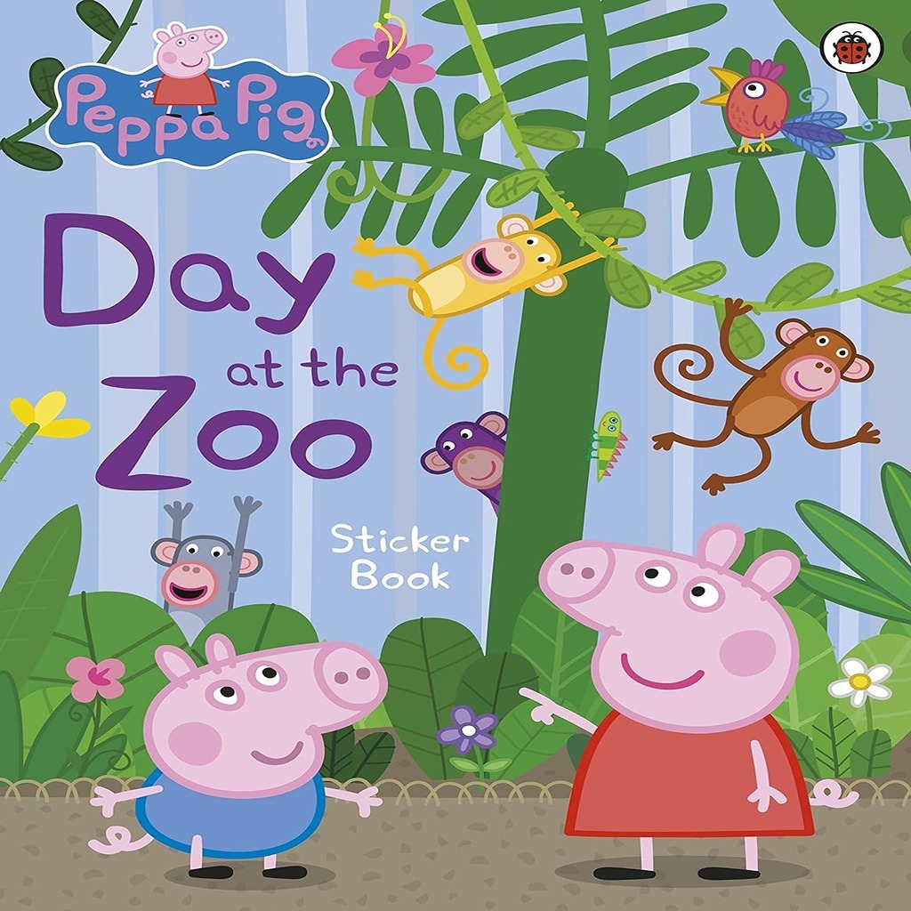 Peppa Day At The Zoo Sticker - Hamleys