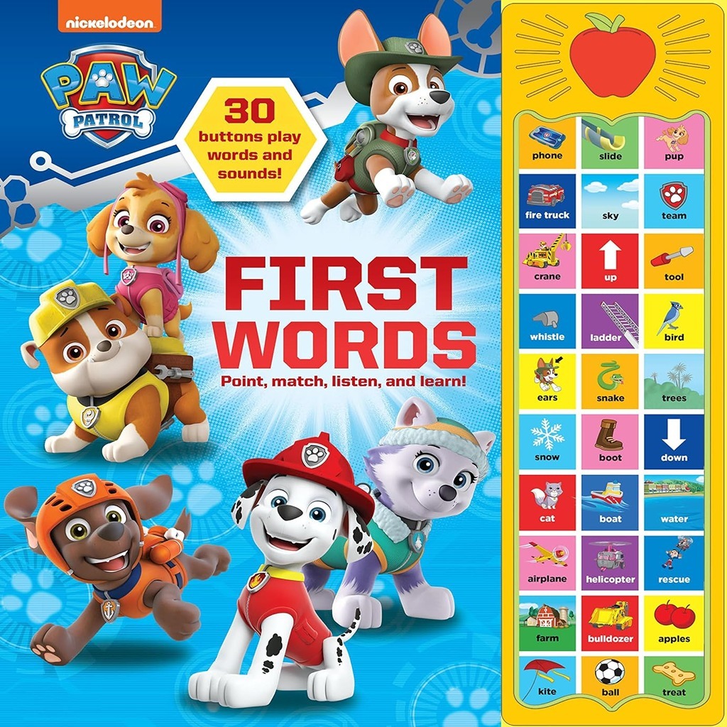 Paw Patrol First Words - Hamleys