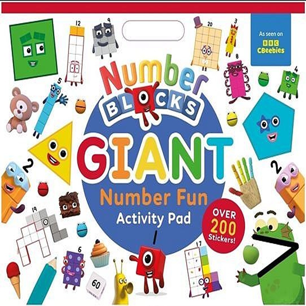 Blocks Number Fun Giant Activity Pad - Hamleys