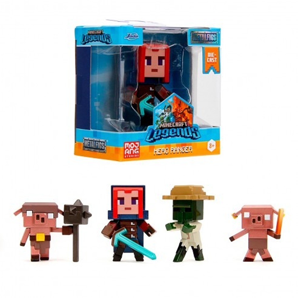 Figurina metalike Minecraft - Hamleys