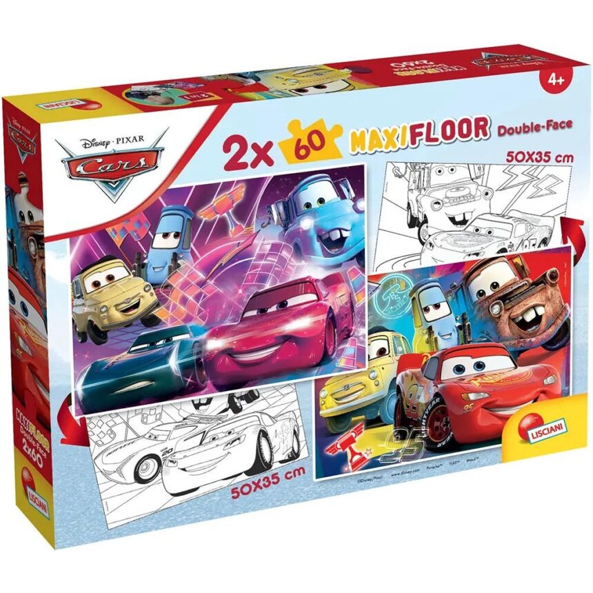 Puzzle- Cars 2X60 cp - Hamleys